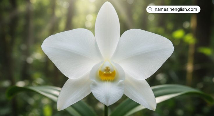 National Flower of Guatemala: The Rare White Nun Orchid