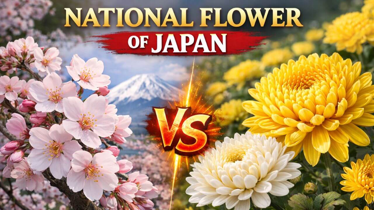 National Flower of Japan: Cherry Blossom or Chrysanthemum?