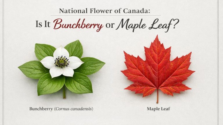 National Flower of Canada: Is It Bunchberry or Maple Leaf?
