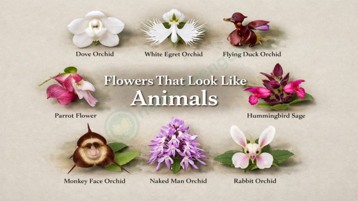 20 Flowers That Look Exactly Like Animals